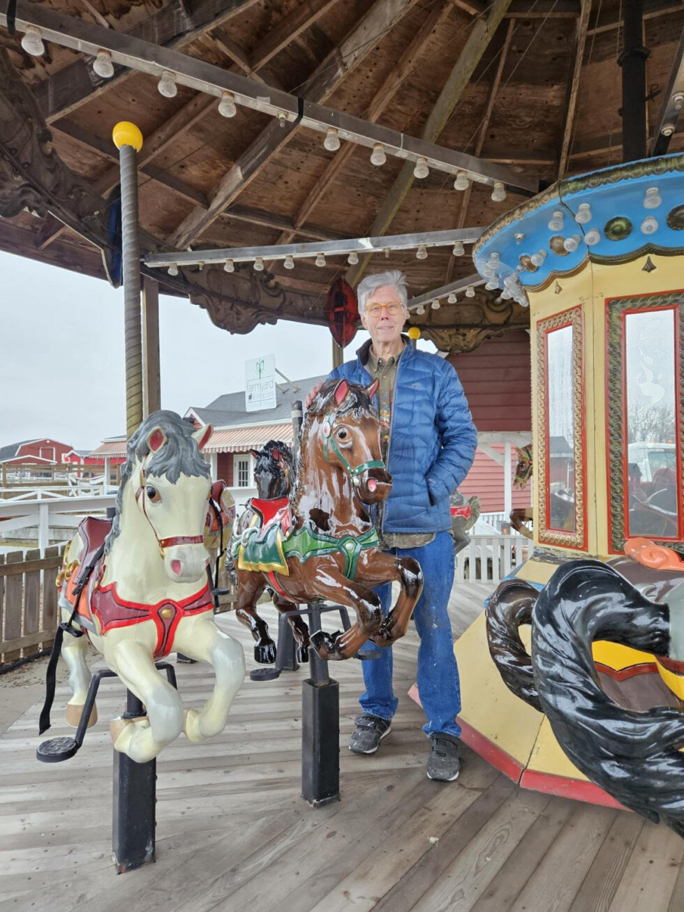 Carousel Horses Return Home - Lambs Farm