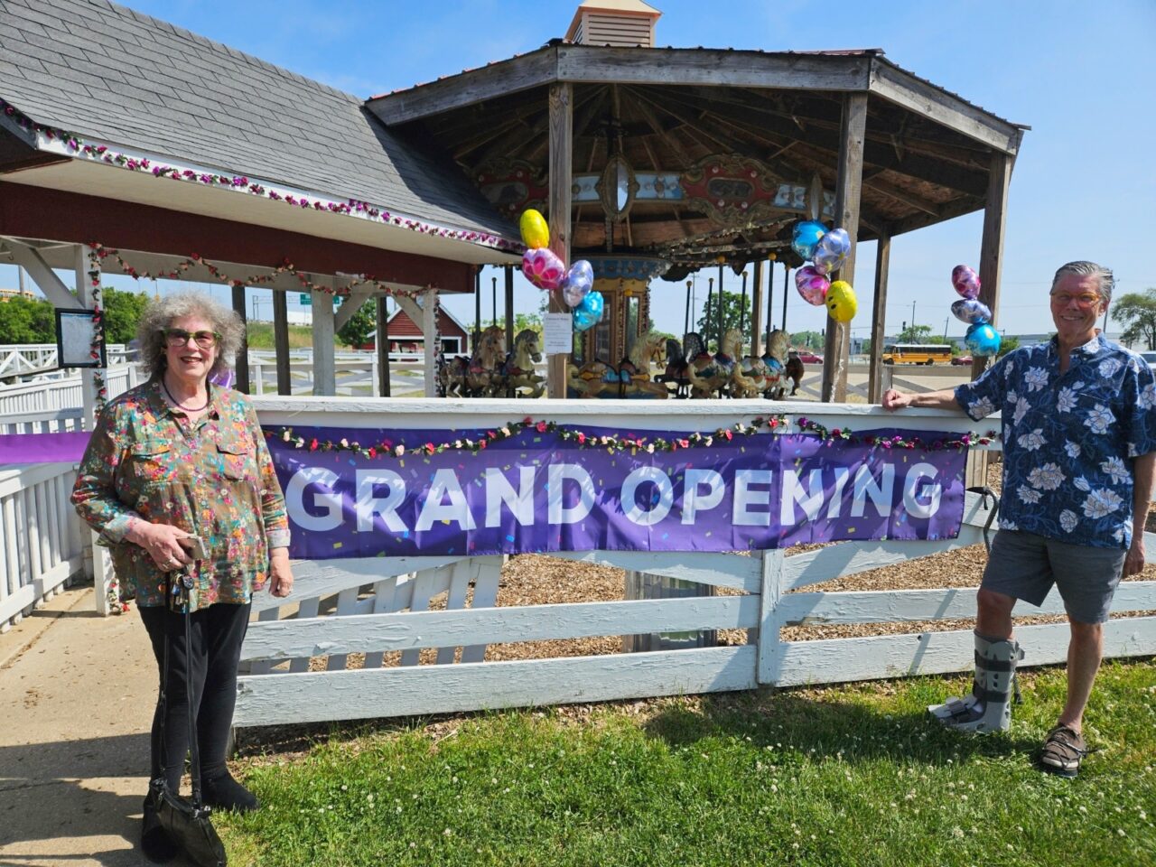 Carousel Unveiling Celebration - Lambs Farm